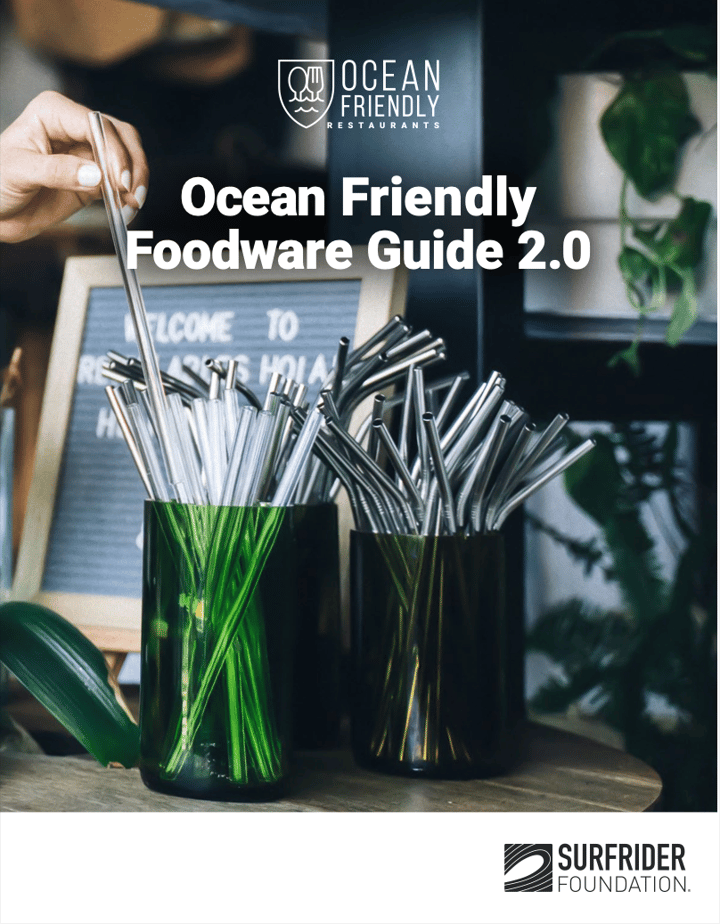 Surfrider Foundation Releases New Ocean Friendly Foodware Guide